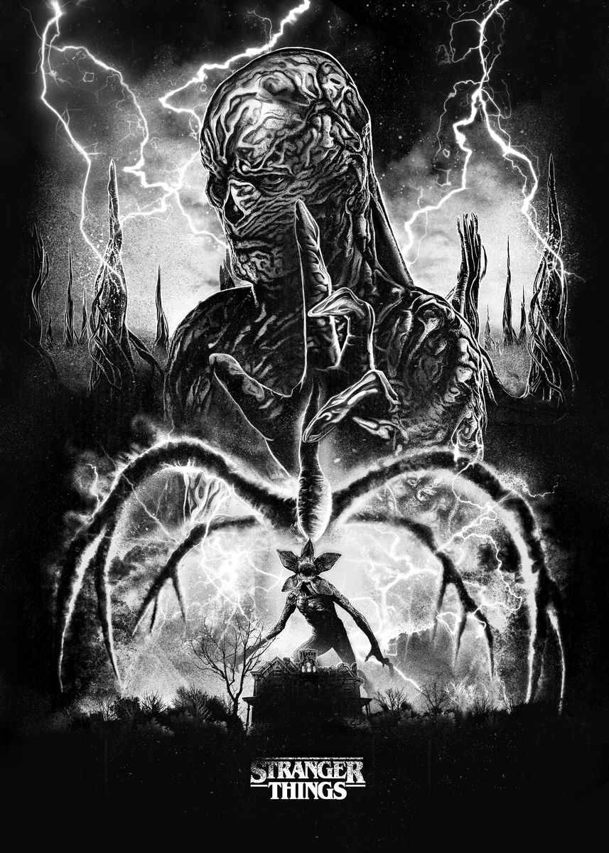 'Vecna Classic Poster' Poster, picture, metal print, paint by Stranger ...