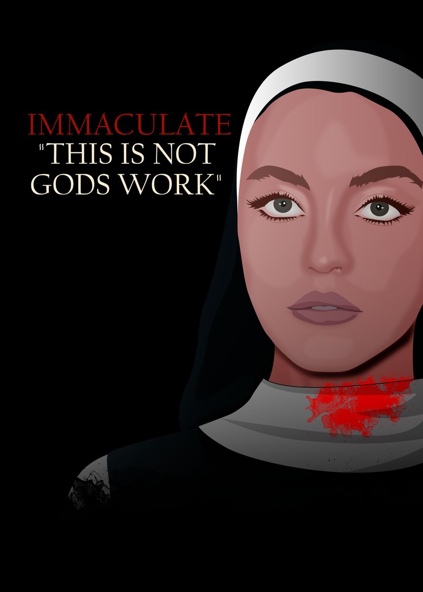 'immaculate' Poster, picture, metal print, paint by geeks holic | Displate