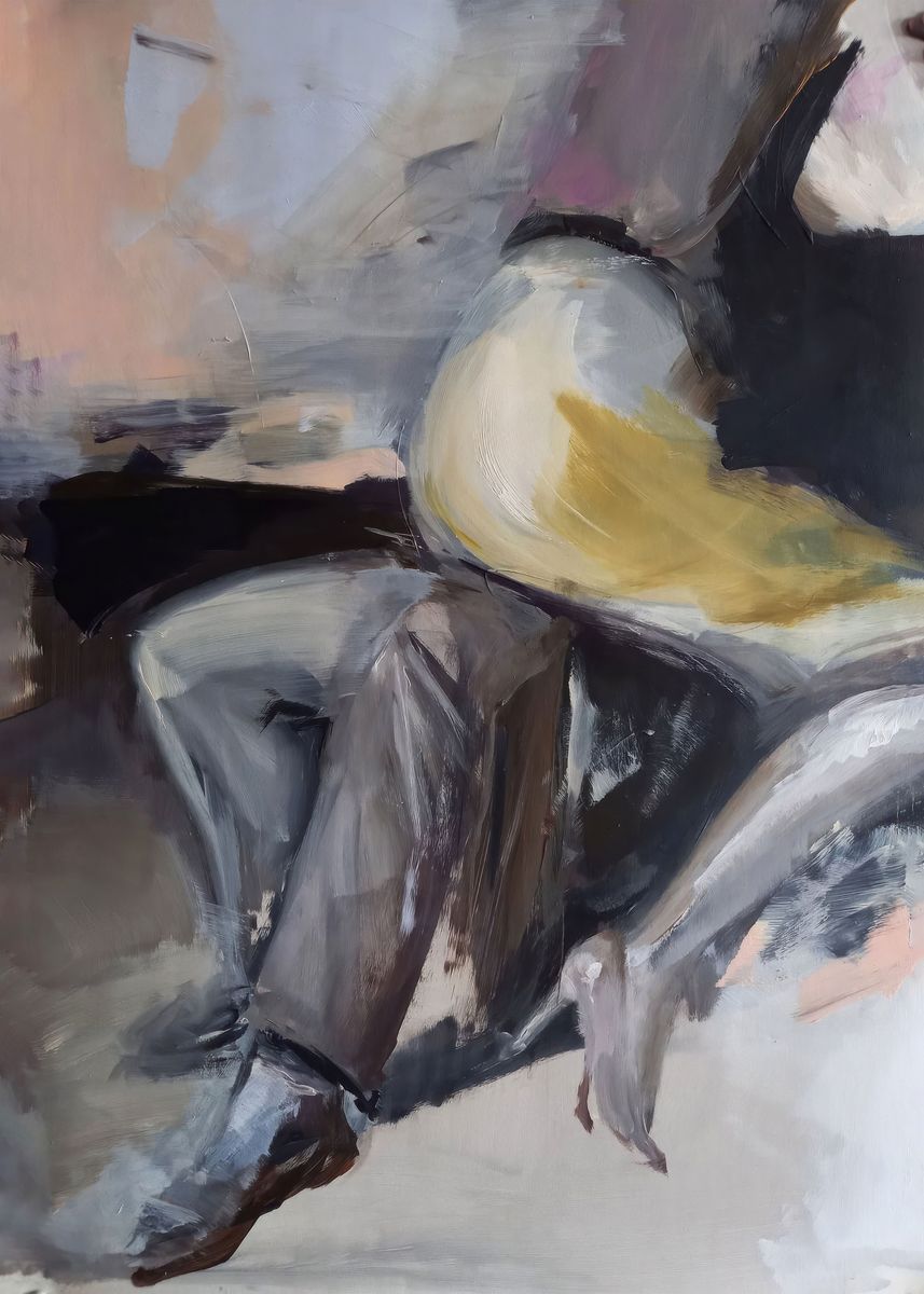 'Couple panting poster' Poster, picture, metal print, paint by gani ...