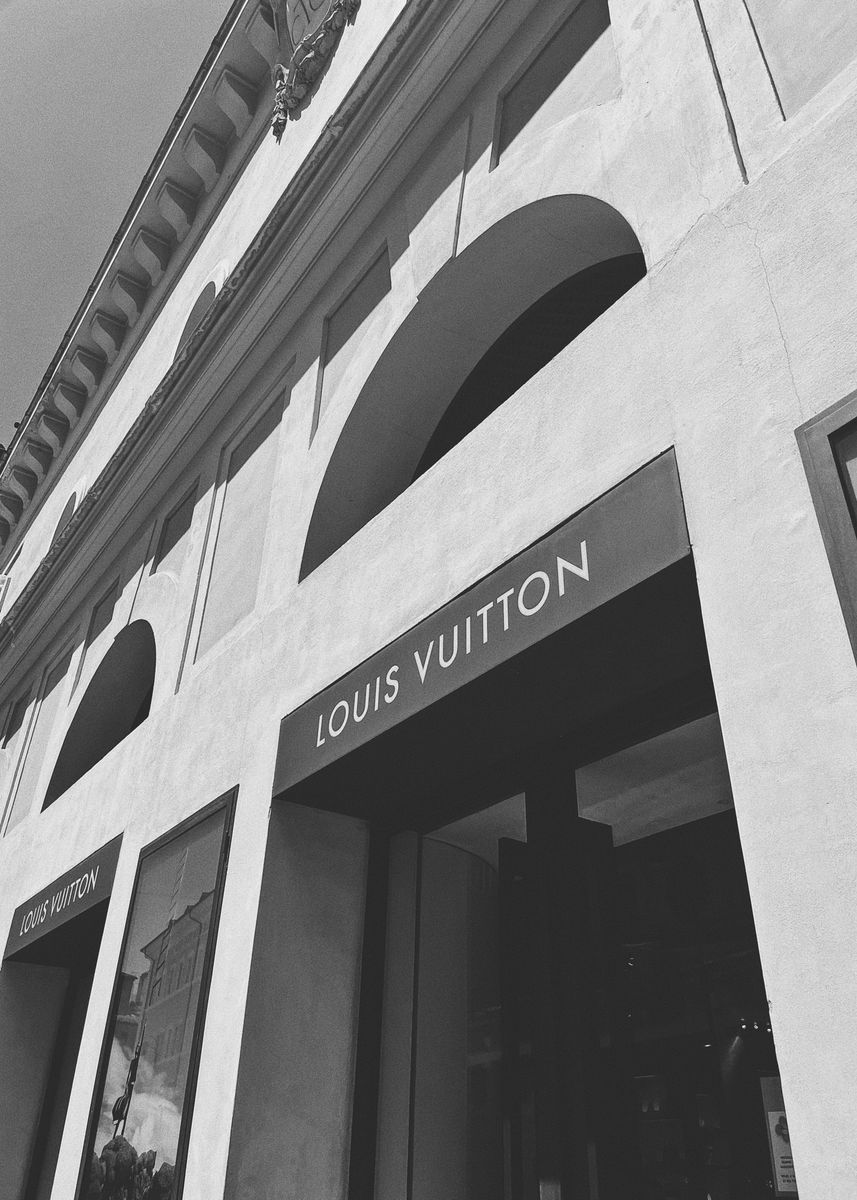 'LV Store Luxury' Poster, picture, metal print, paint by AquaVision Art ...