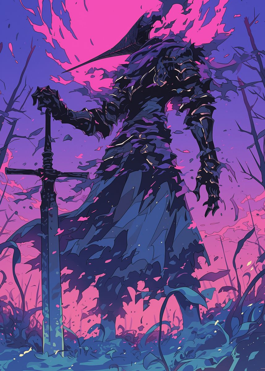 'Dark Fantasy Core' Poster, picture, metal print, paint by Tomorrow ...