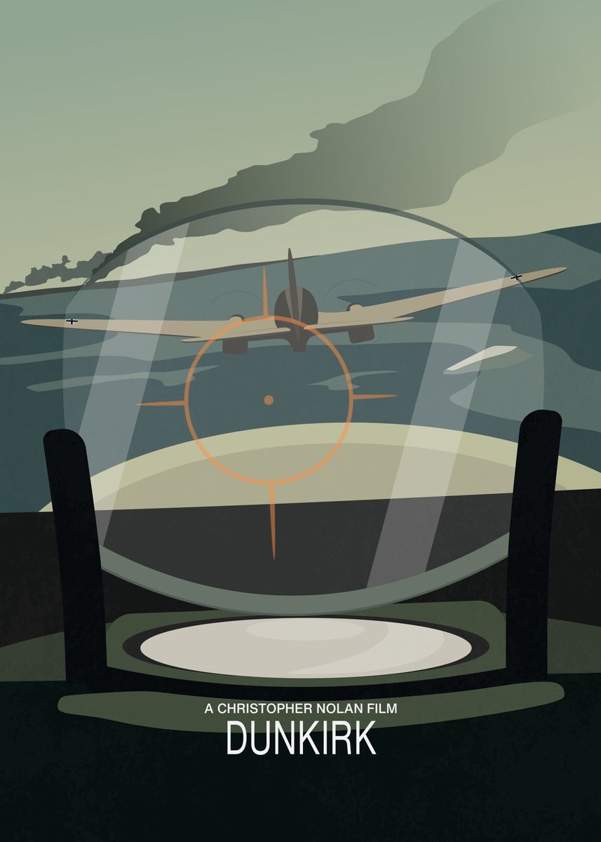 'N028 Min Dunkirk' Poster, picture, metal print, paint by Josh B | Displate