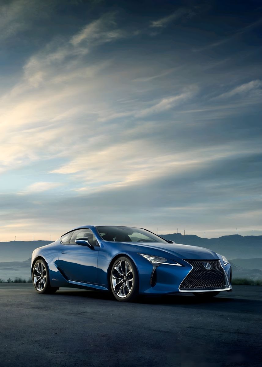 'Lexus LC 500' Poster, picture, metal print, paint by Good poster ...