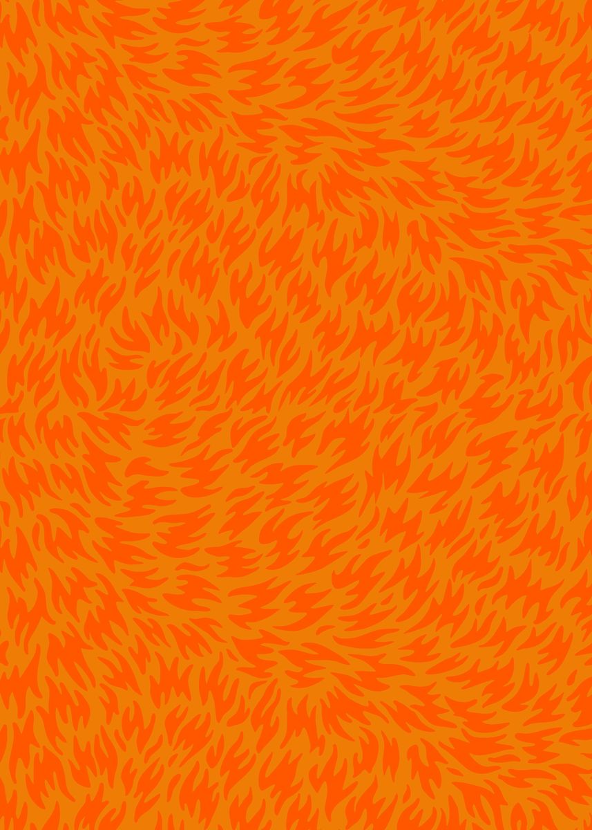 'orange' Poster, picture, metal print, paint by dejawk | Displate