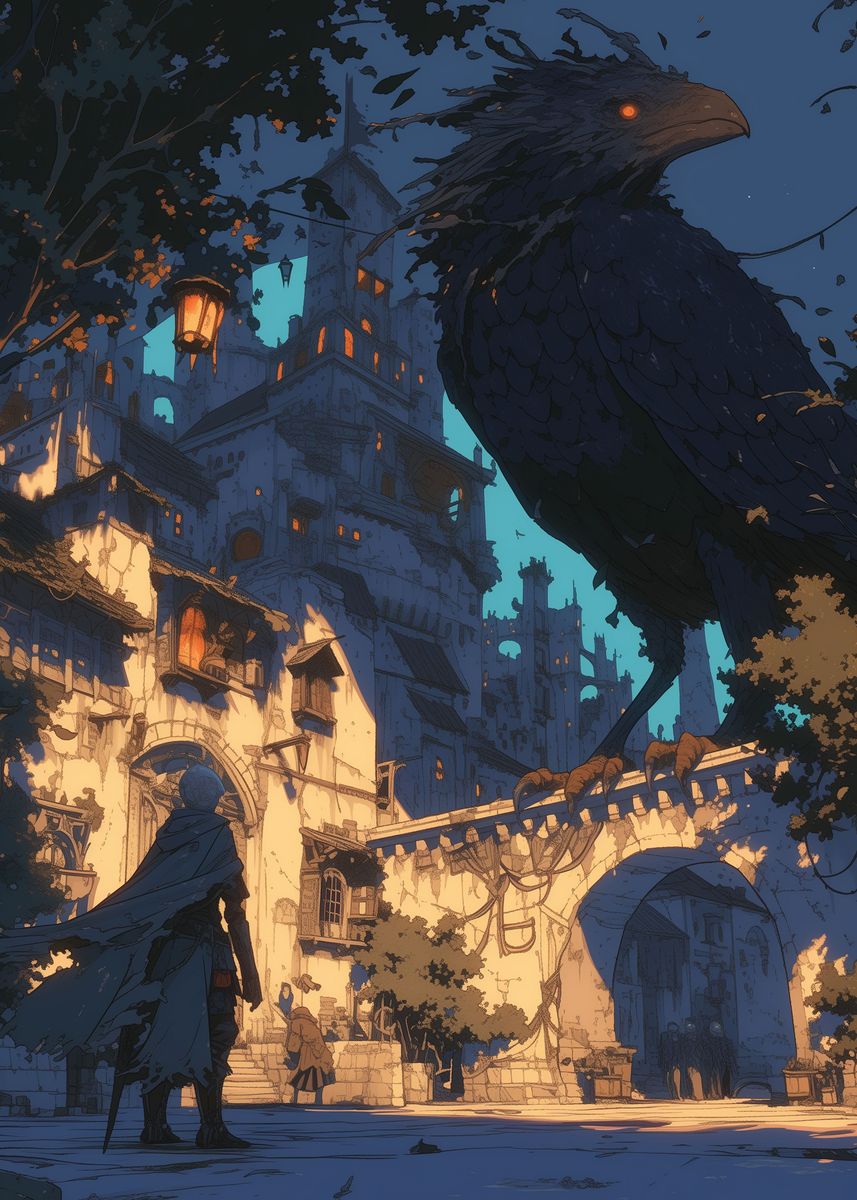 'Dark Fantasy Core' Poster, picture, metal print, paint by Tomorrow ...