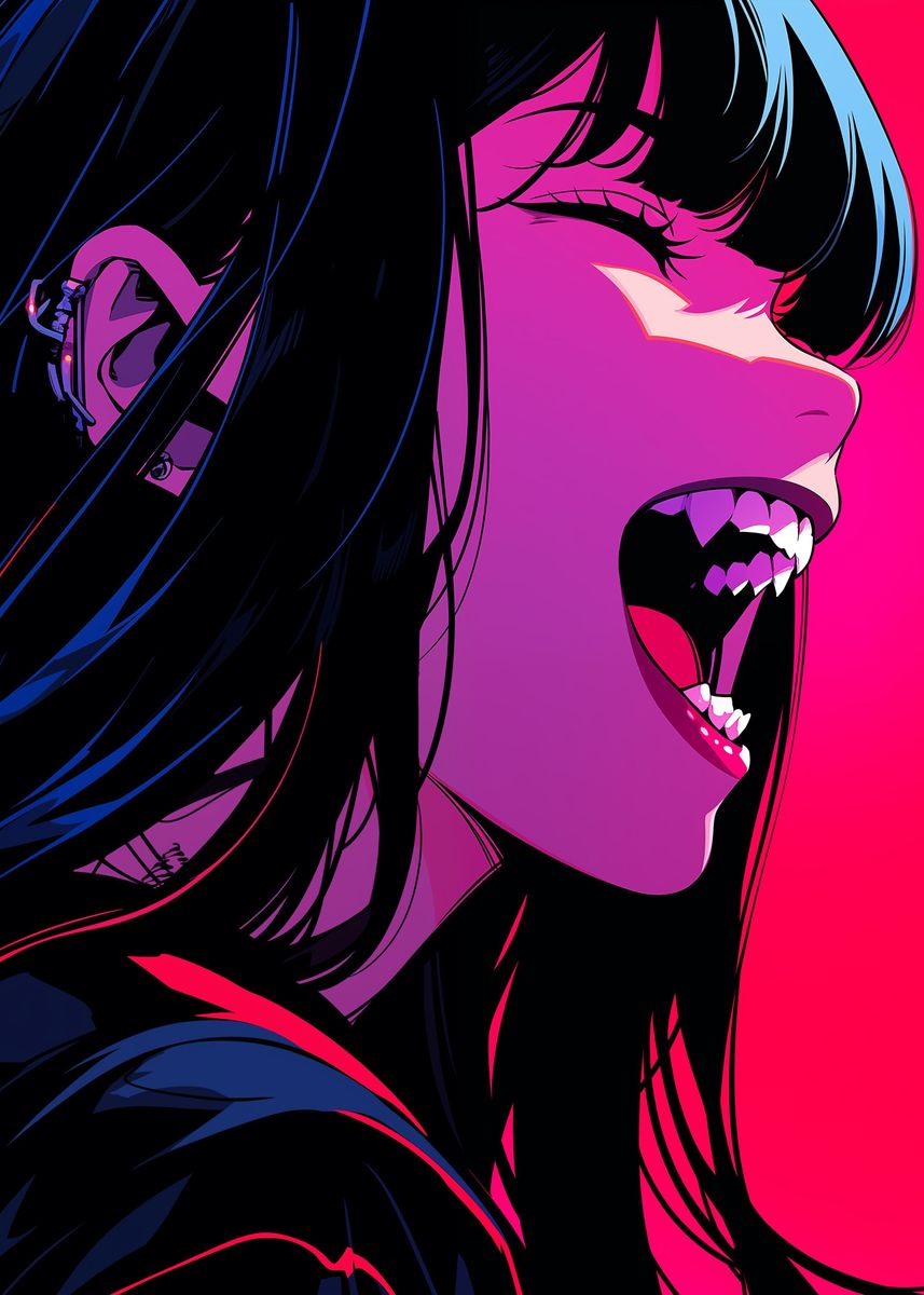 'You are a joke' Poster, picture, metal print, paint by Melancholy ...