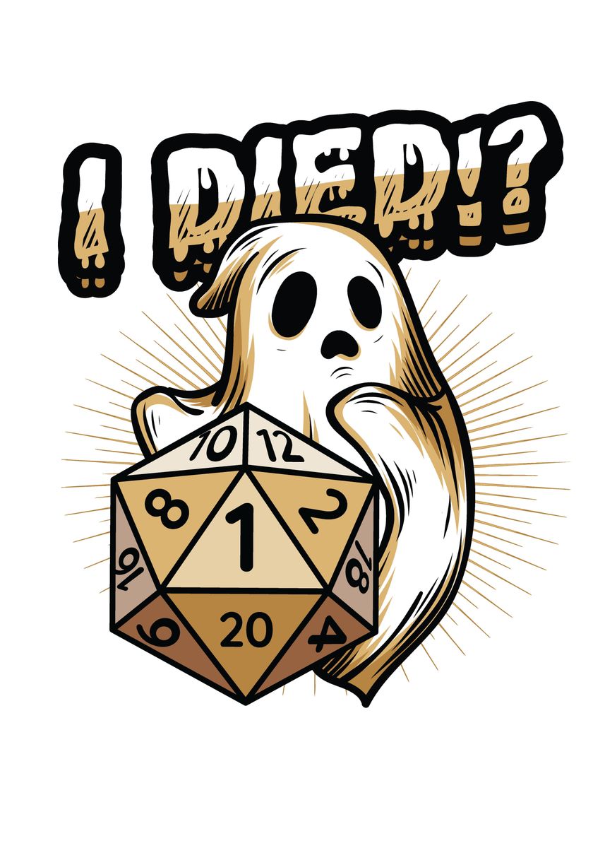 'Rolled Low D20 Tabletop' Poster, picture, metal print, paint by Sascha ...