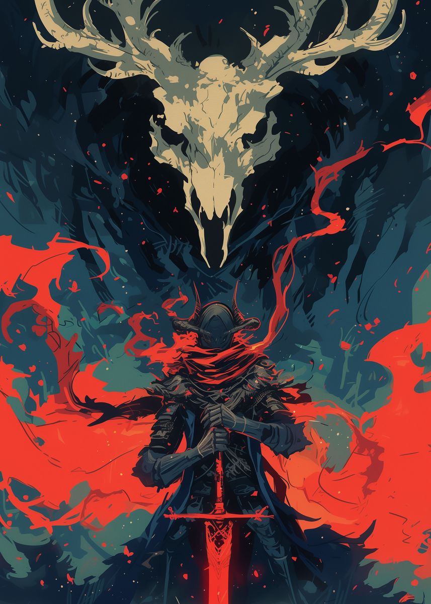 'Dark Fantasy Core' Poster, picture, metal print, paint by Tomorrow ...