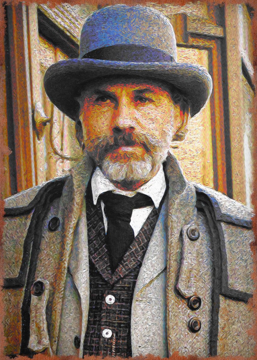 'dr king schultz django' Poster, picture, metal print, paint by Supreme ...