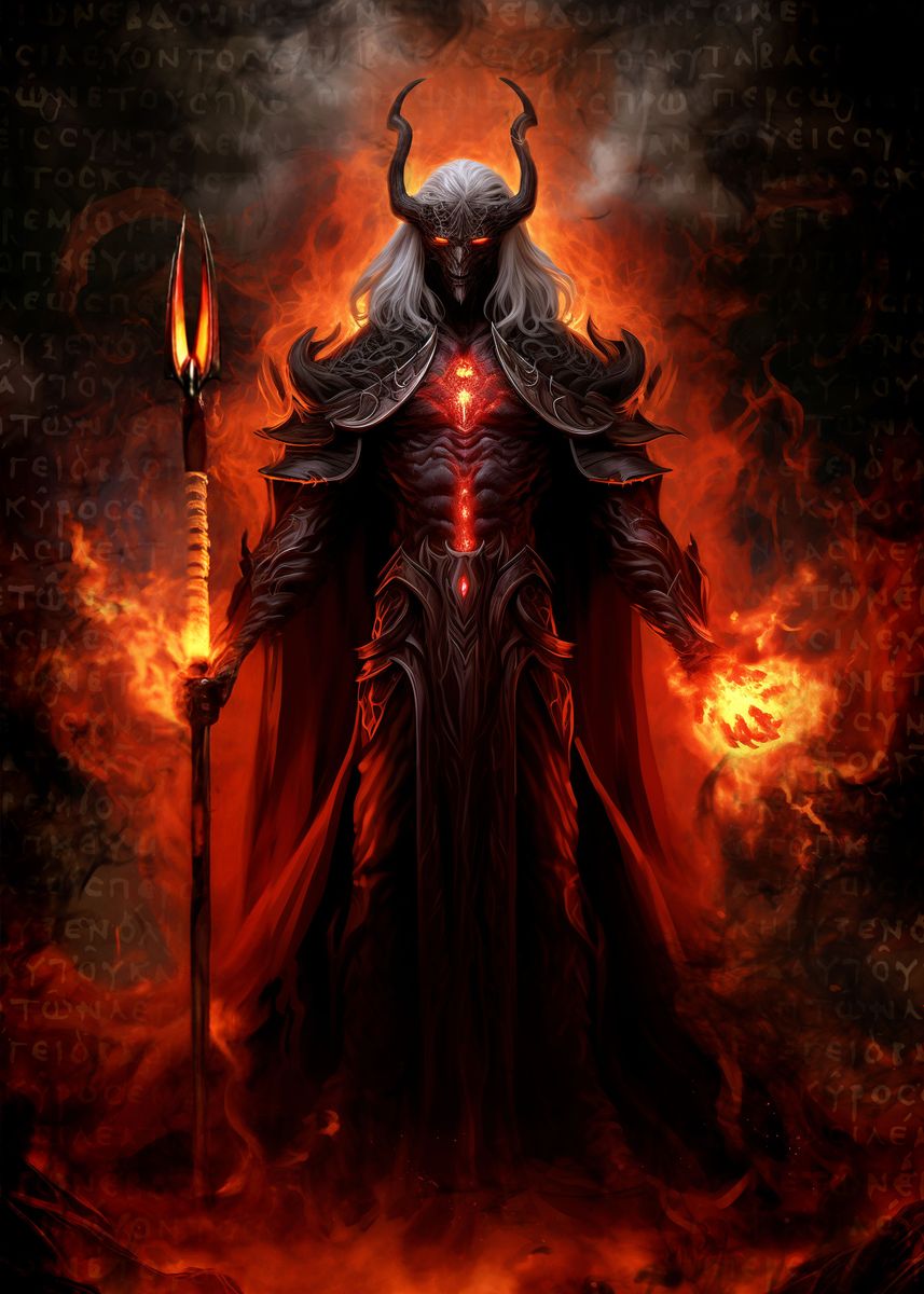 'Hades' Poster, picture, metal print, paint by the Moooh | Displate