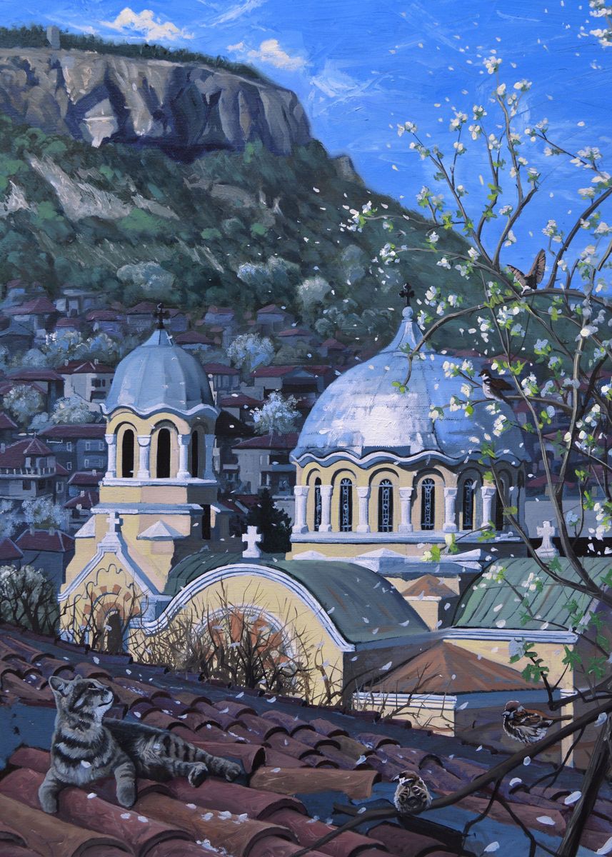 'Old Orthodox Church' Poster, picture, metal print, paint by Stan Art ...