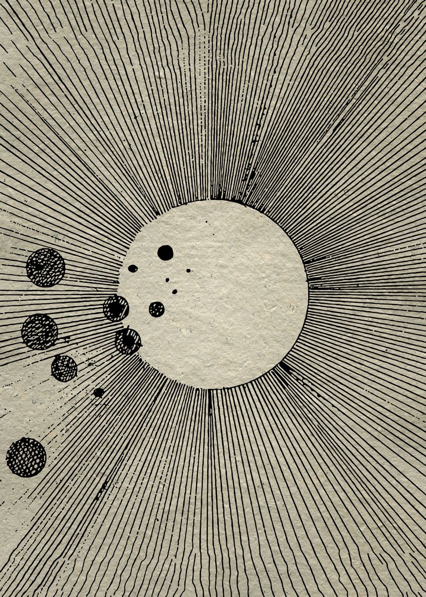 'Cosmogramma' Poster, picture, metal print, paint by supergaff | Displate