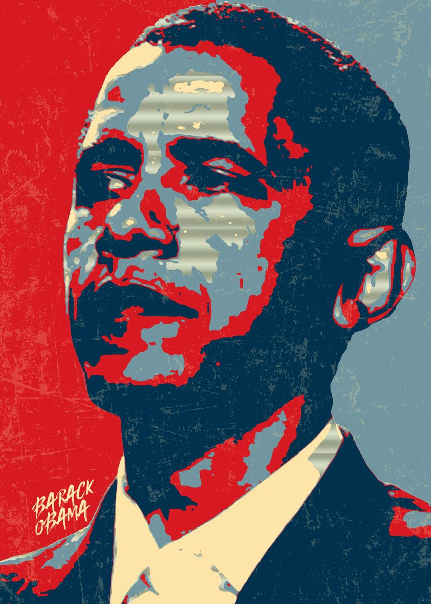 'Barack Obama' Poster, picture, metal print, paint by awesome posters ...