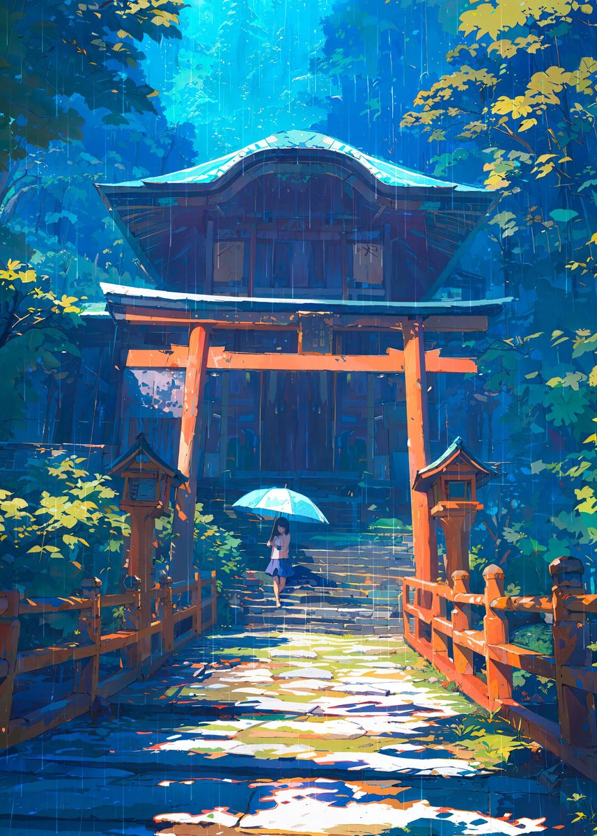 'Withered Away' Poster, picture, metal print, paint by Ann Havbo | Displate