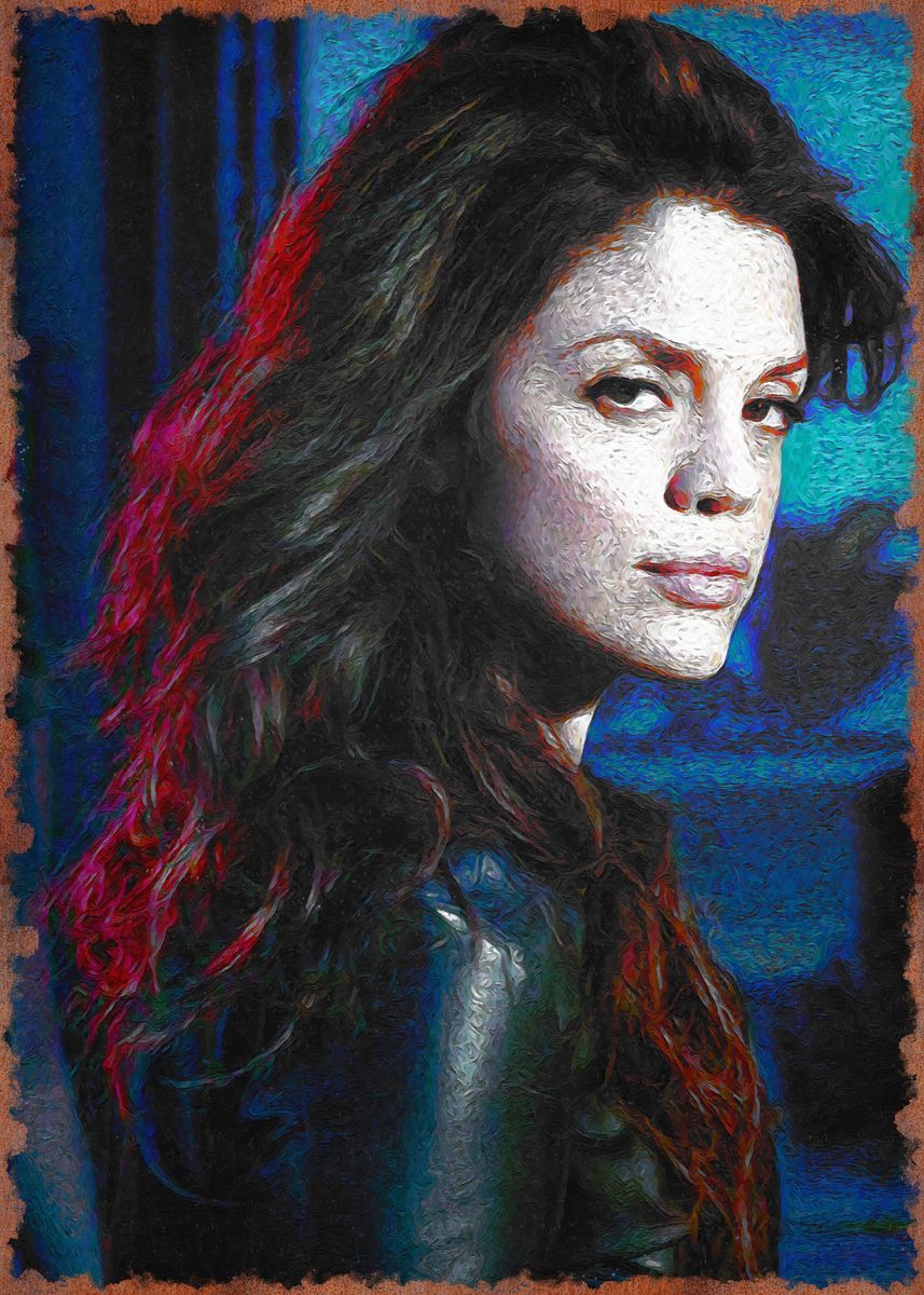 'vanessa ferlito' Poster, picture, metal print, paint by Top Collection ...