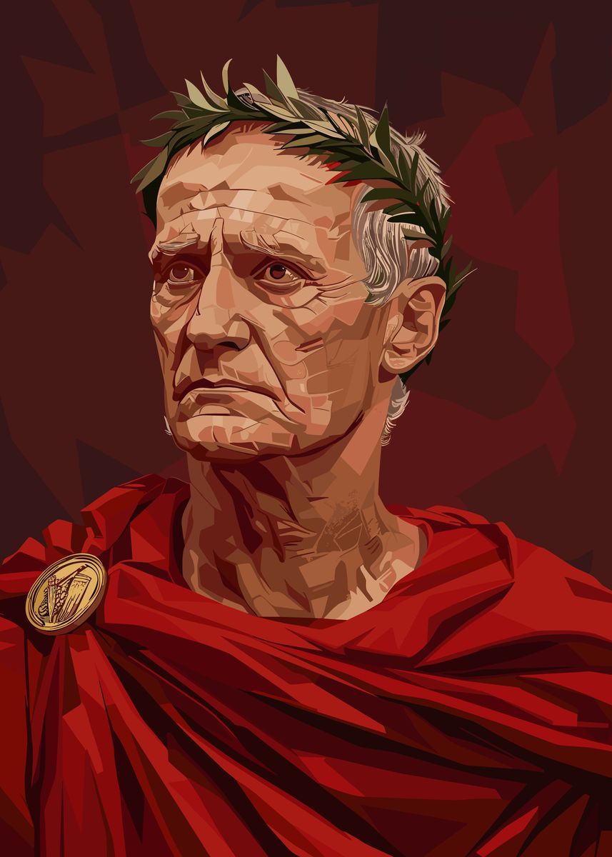 'Emperor Cicero Portrait' Poster, picture, metal print, paint by Mesh ...