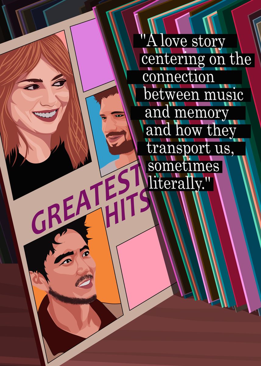 'the greatest hits' Poster, picture, metal print, paint by geeks holic ...