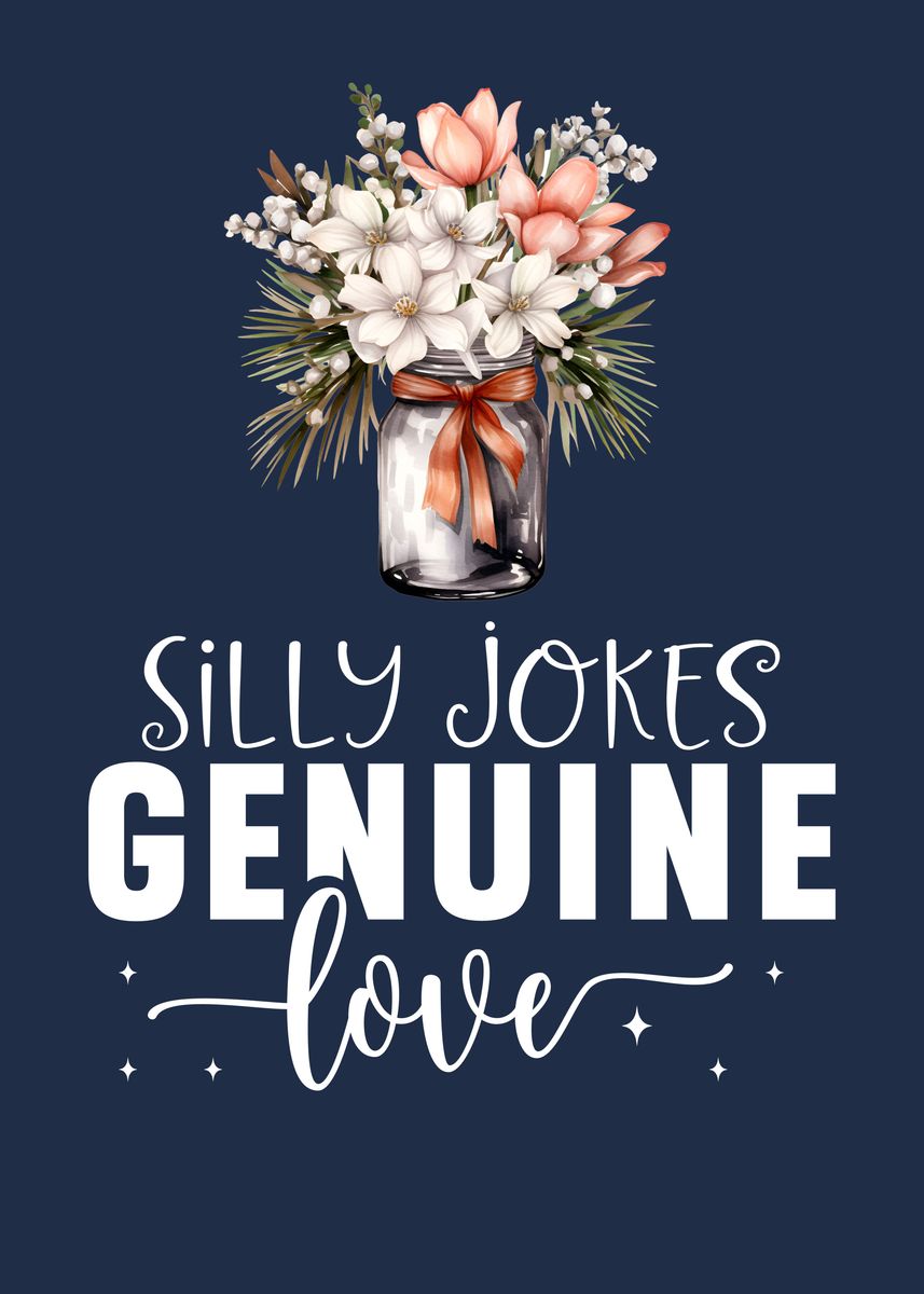 'Genuine love' Poster, picture, metal print, paint by Juliana RW | Displate