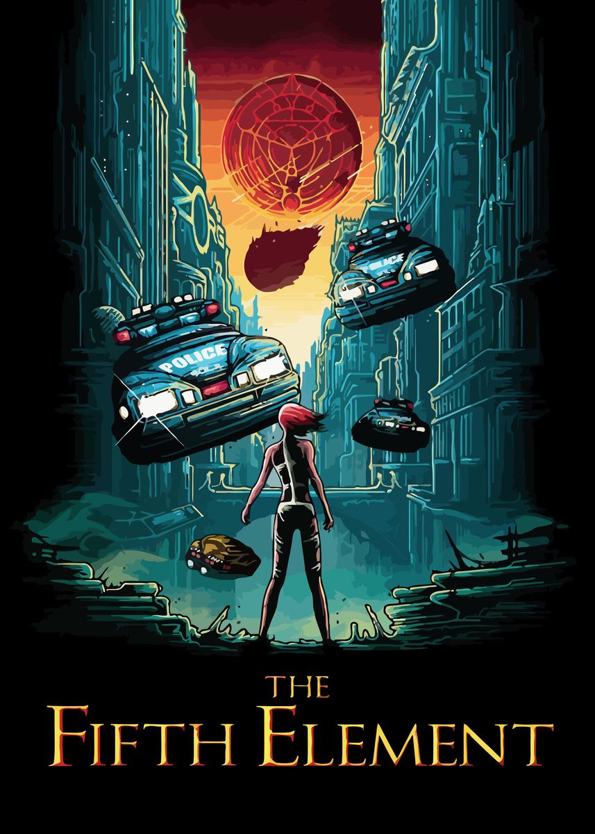 'The Fifth Element' Poster, picture, metal print, paint by Richmoon ...