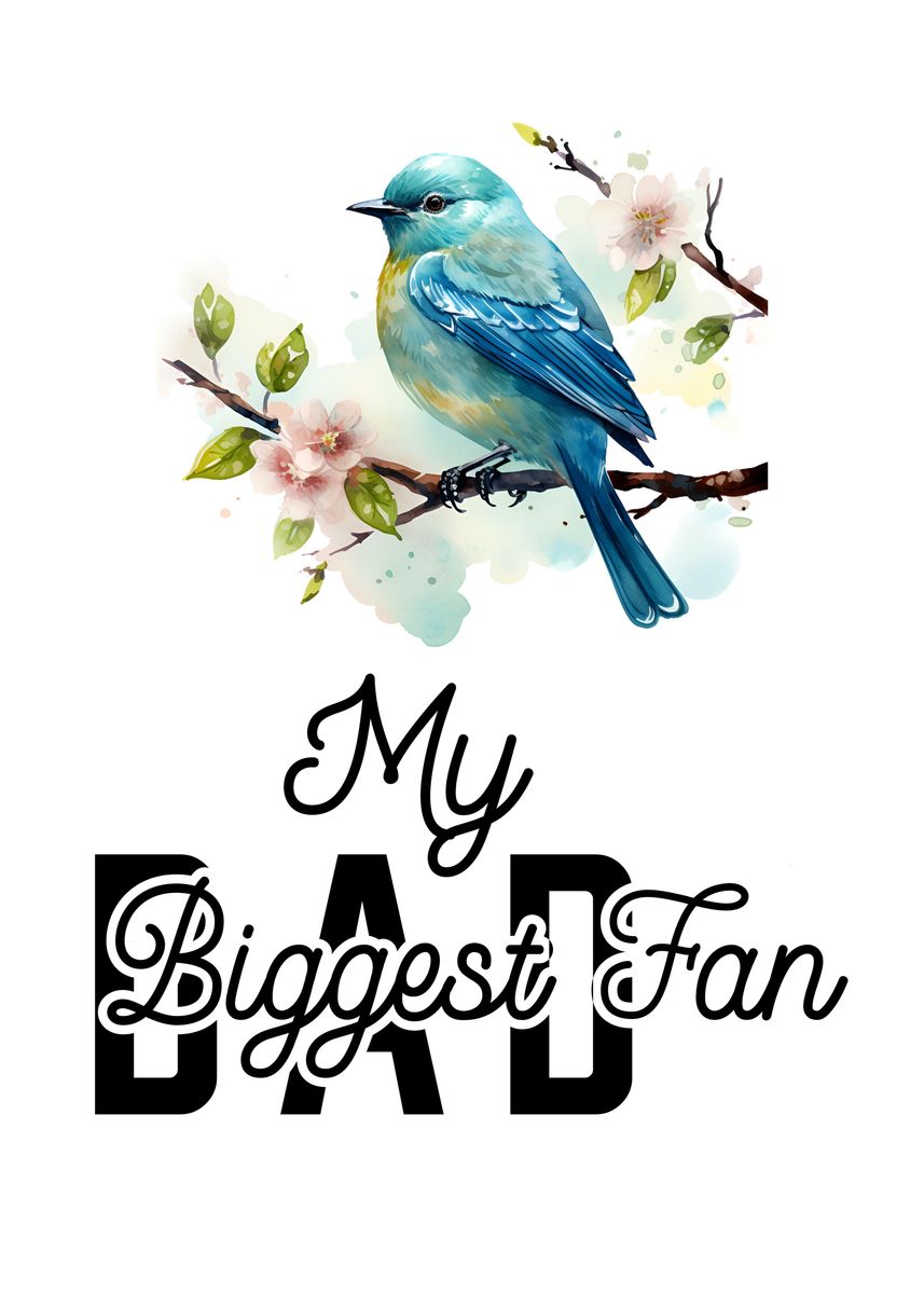 'My biggest fan' Poster, picture, metal print, paint by Juliana RW ...