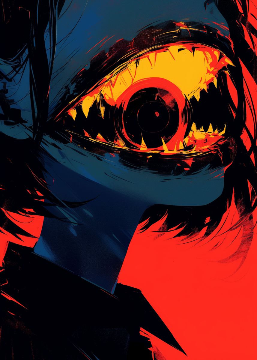 'Monster Core' Poster, picture, metal print, paint by Tomorrow Artz ...