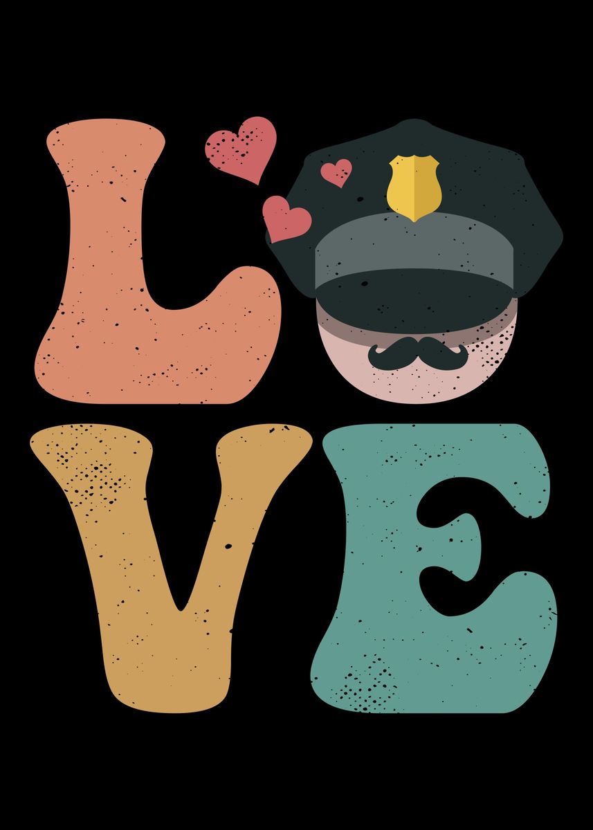 'Correctional Officer' Poster, picture, metal print, paint by ...