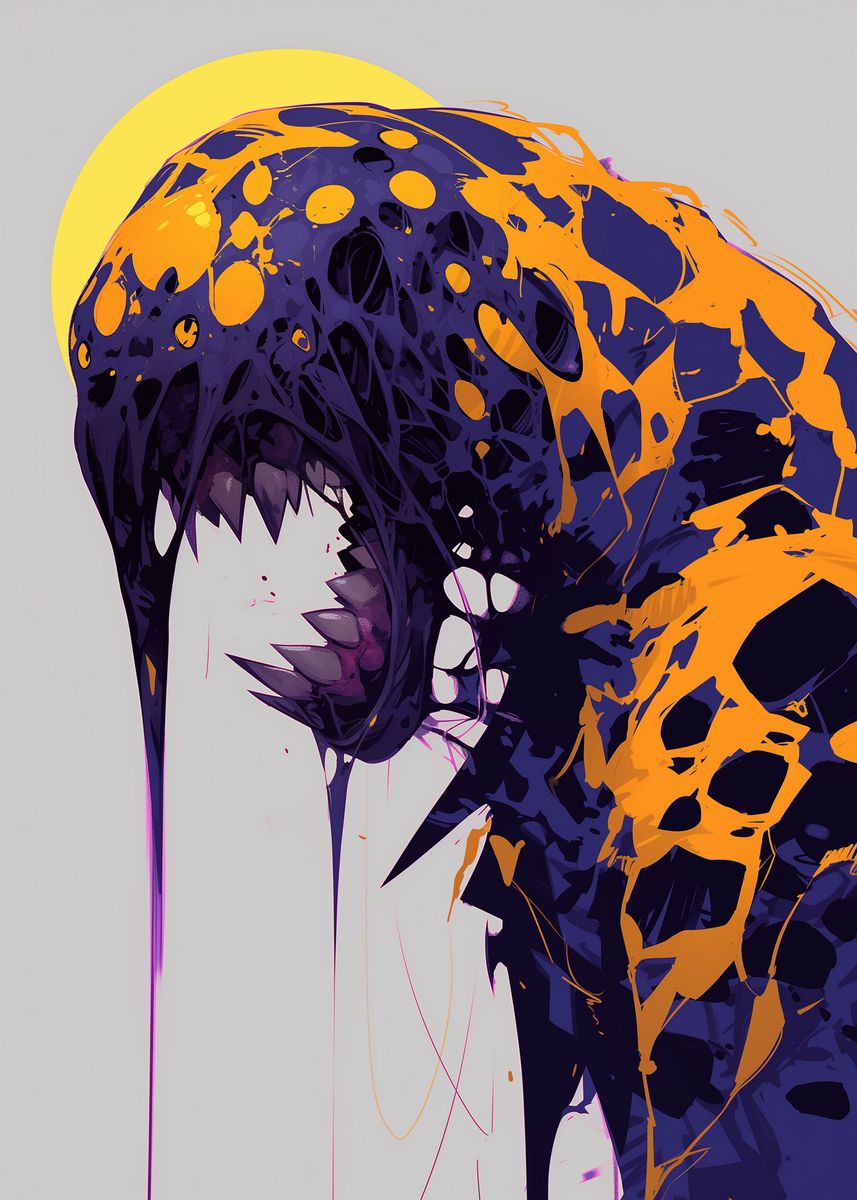 'Monster Core' Poster, picture, metal print, paint by Tomorrow Artz ...