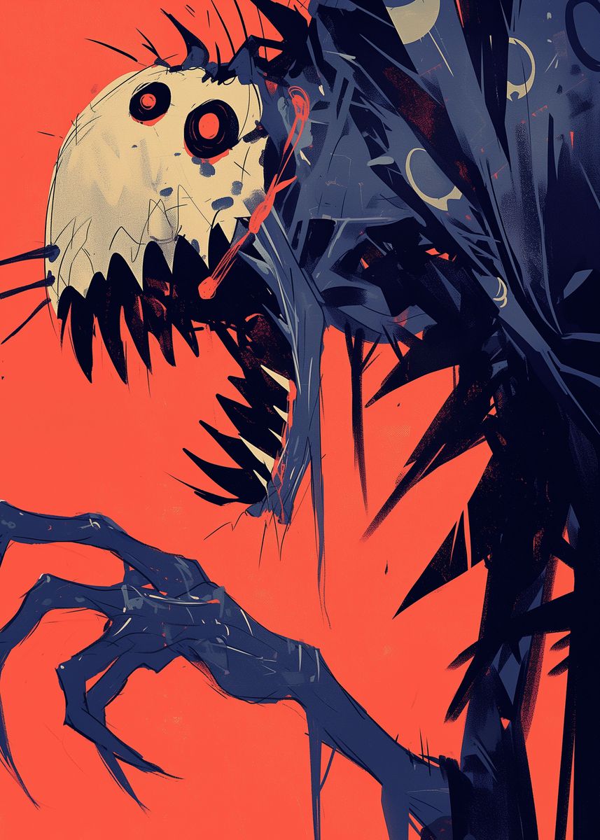 'Monster Core' Poster, picture, metal print, paint by Tomorrow Artz ...