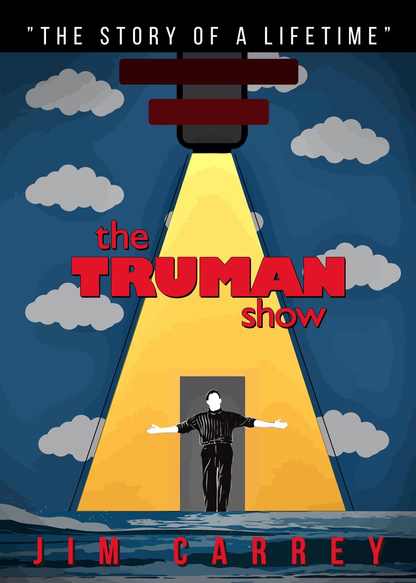 'The Truman Show' Poster, picture, metal print, paint by Lech Tristen ...
