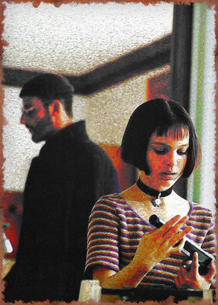 'leon the professional' Poster, picture, metal print, paint by Top ...