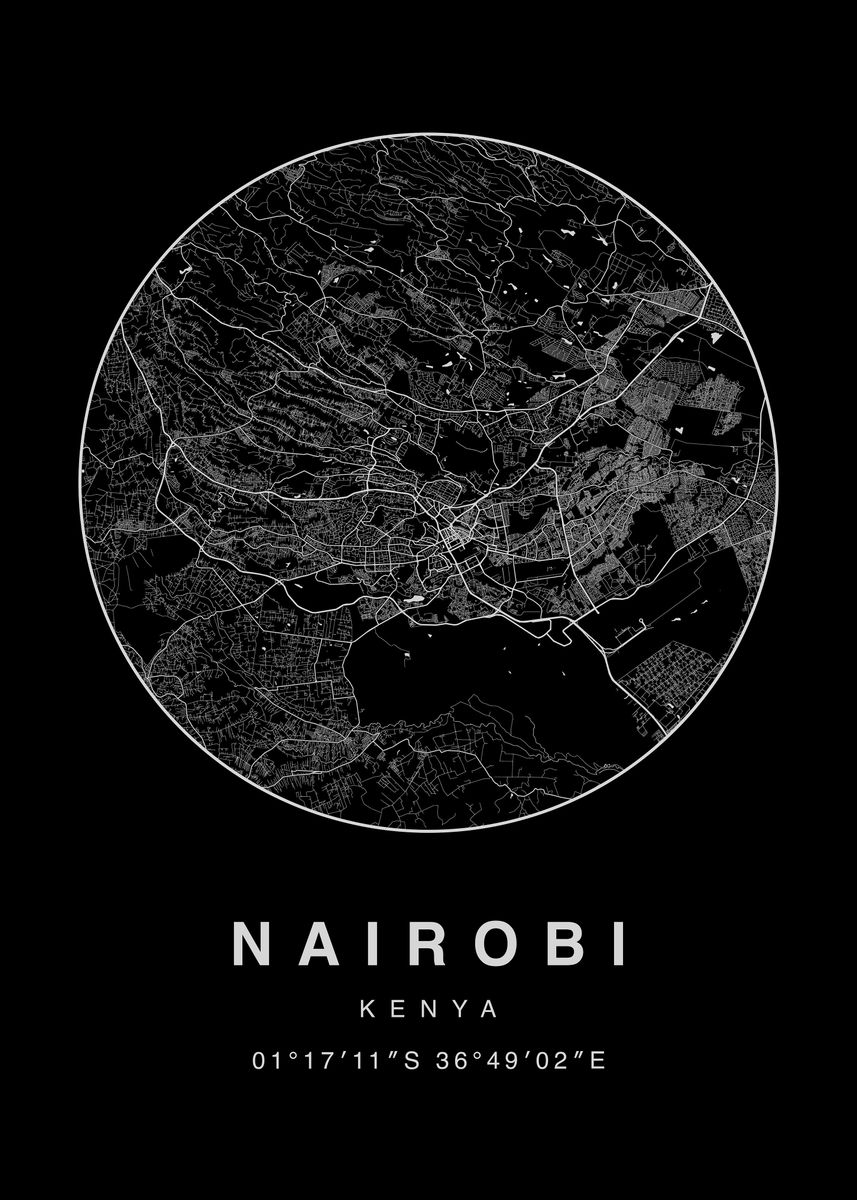 'Nairobi' Poster, picture, metal print, paint by Notorious Productions ...