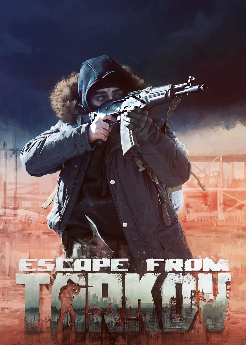 'escape from tarkov' Poster, picture, metal print, paint by Sadam nafis ...