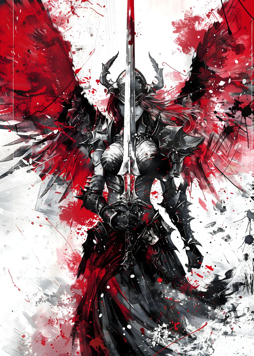 'Viking Valkyries' Poster, picture, metal print, paint by Dennex ...