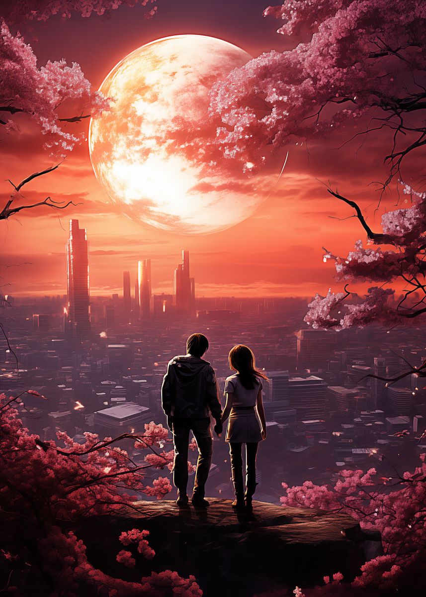 'Beautiful Futures Together' Poster, picture, metal print, paint by ...