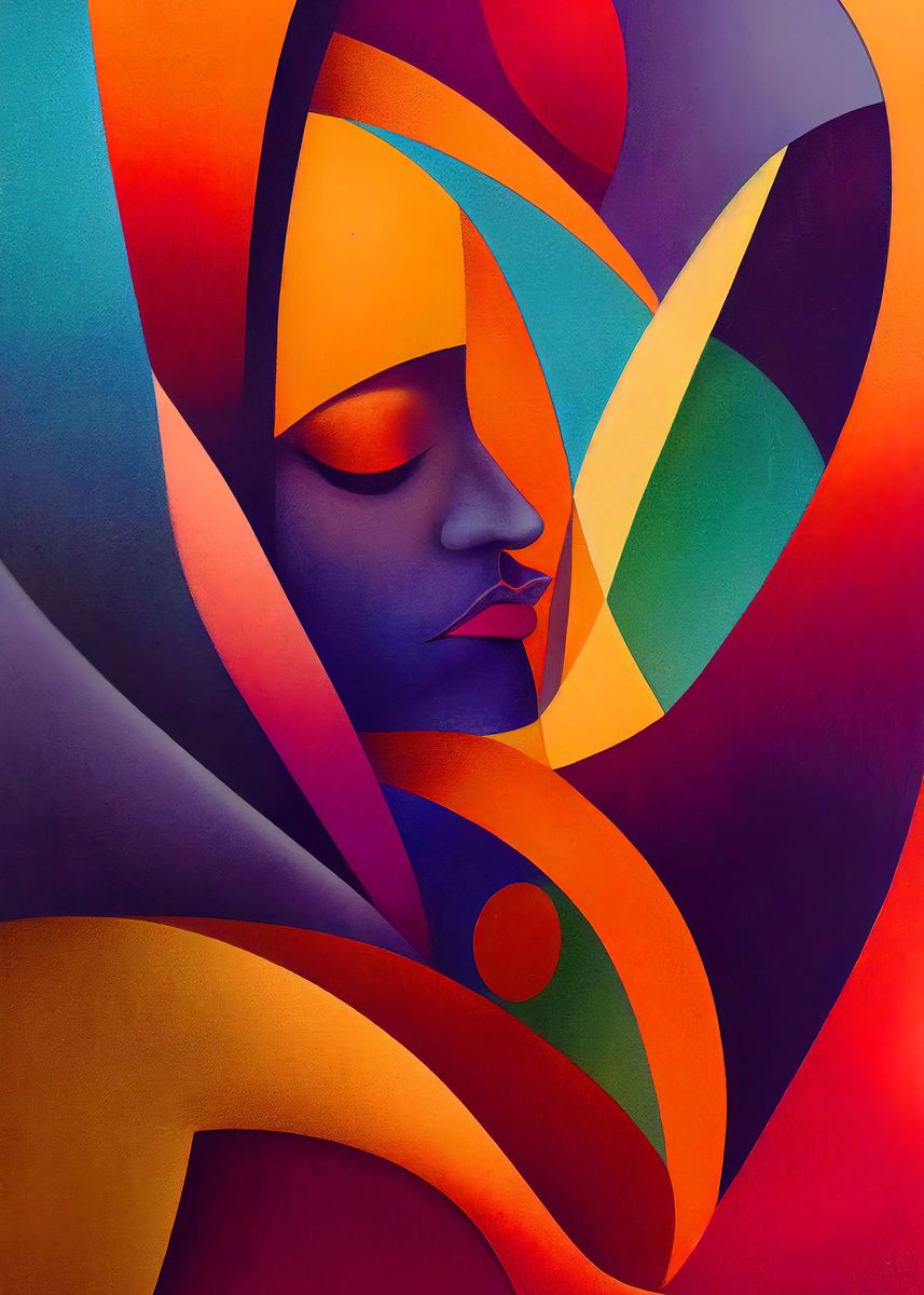 'Sadness Surrounds' Poster, picture, metal print, paint by Wallgasm ...