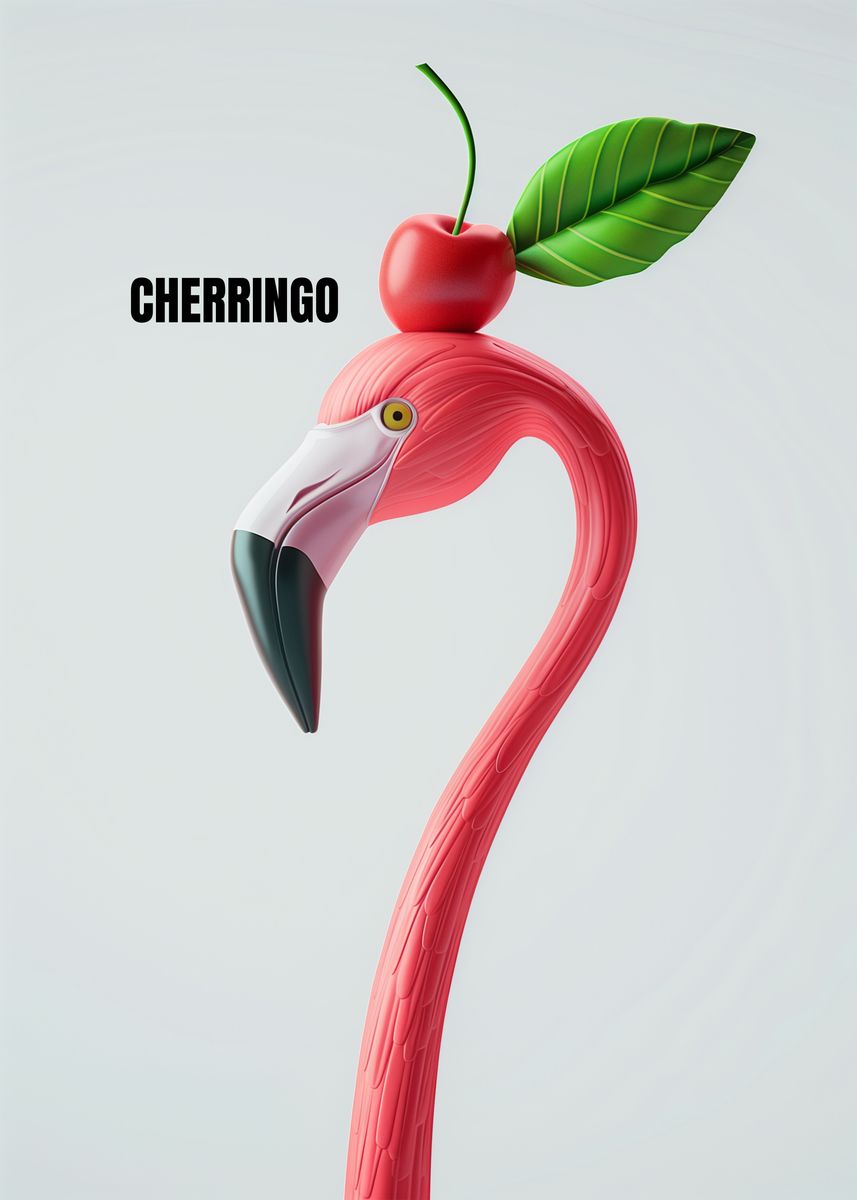 'Cherringo' Poster, picture, metal print, paint by Toko Diwan | Displate