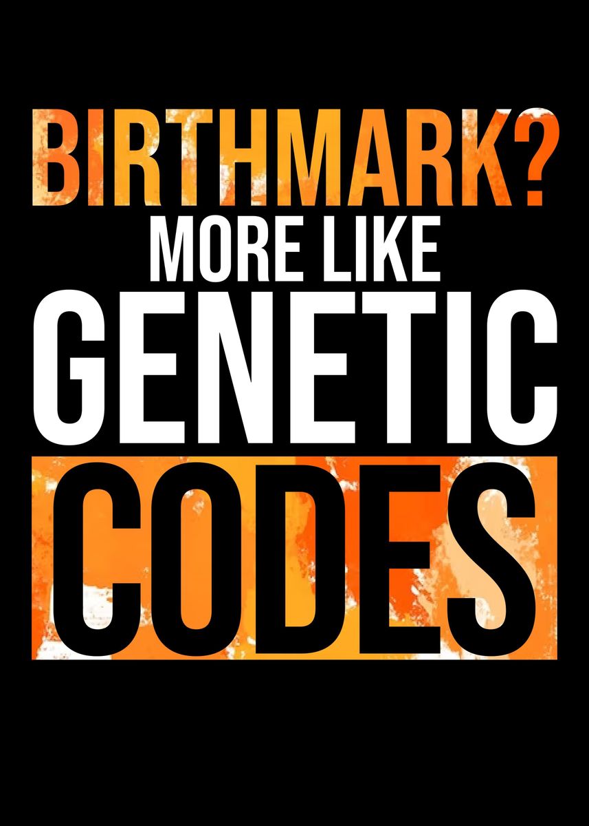 'Birthmark More Like' Poster, picture, metal print, paint by kritich ...