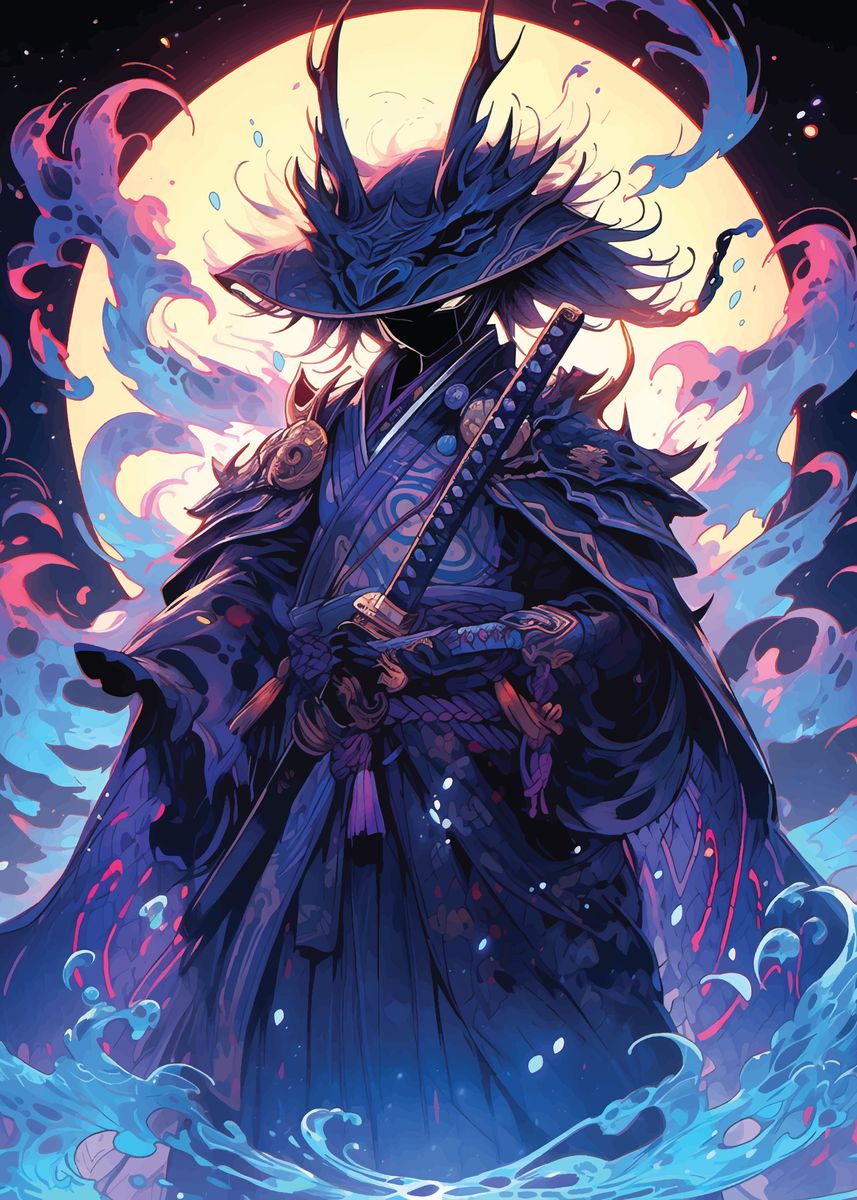 'Cybergoth Female Demon' Poster, picture, metal print, paint by ...