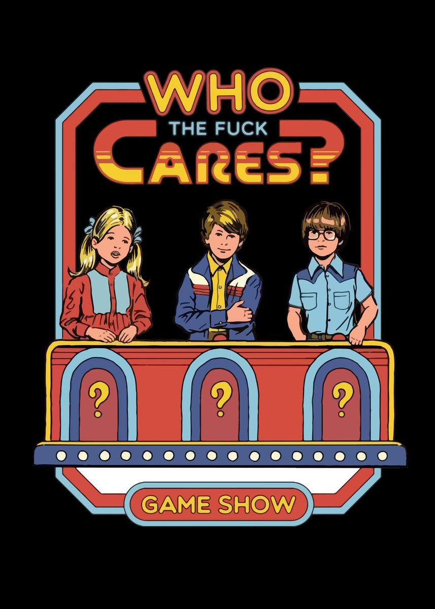 'who cares ' Poster, picture, metal print, paint by Ebiet Cavalera ...