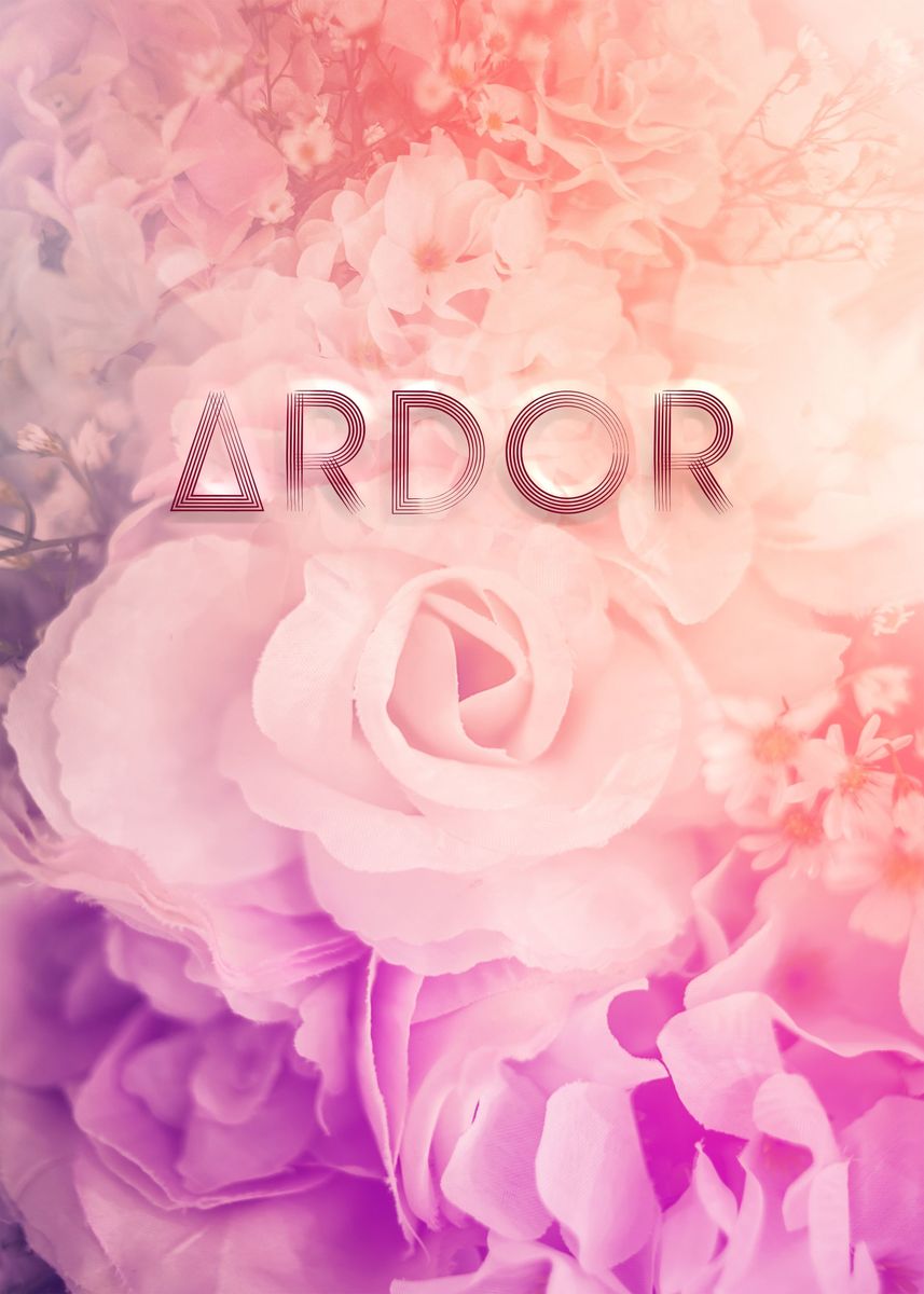 'Ardor' Poster, picture, metal print, paint by Art plate | Displate