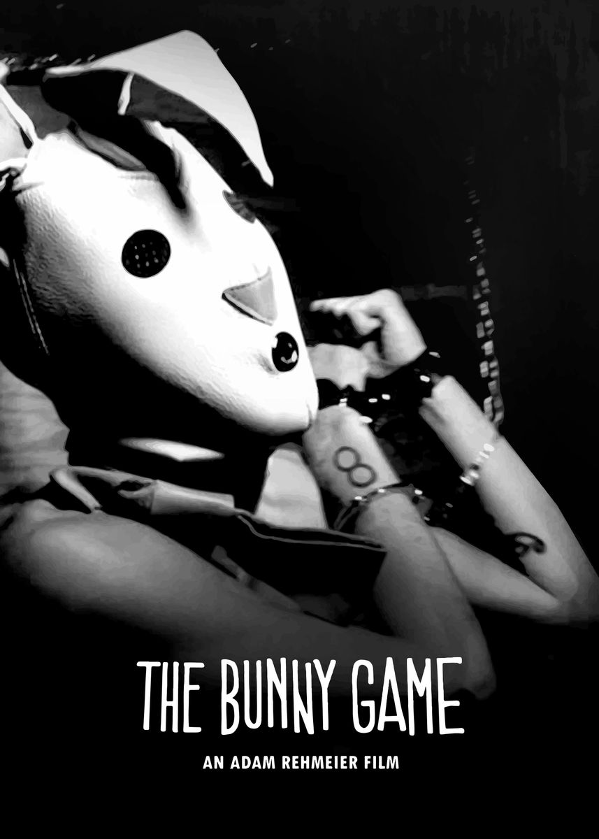 'The Bunny Game' Poster, picture, metal print, paint by Bo Kev | Displate