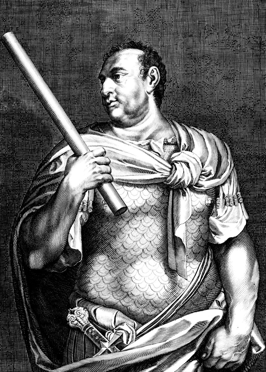 'Vitellius Roman Emperor' Poster, picture, metal print, paint by ...