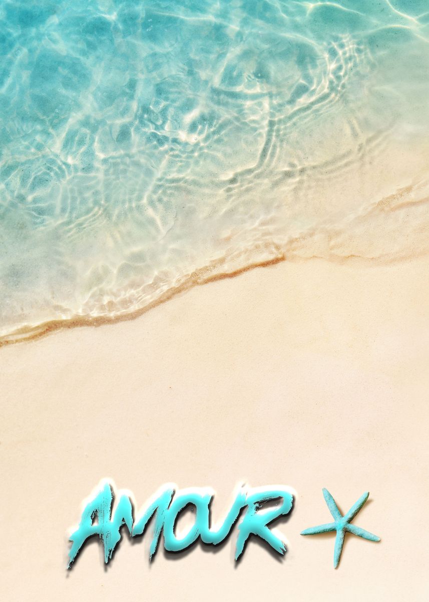 'Amour' Poster, picture, metal print, paint by Art plate | Displate