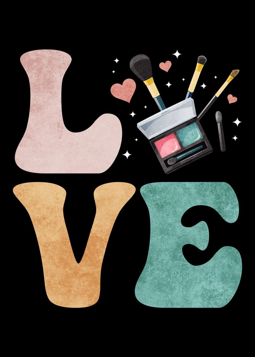 'Cosmetology Cosmetologist' Poster, picture, metal print, paint by ...