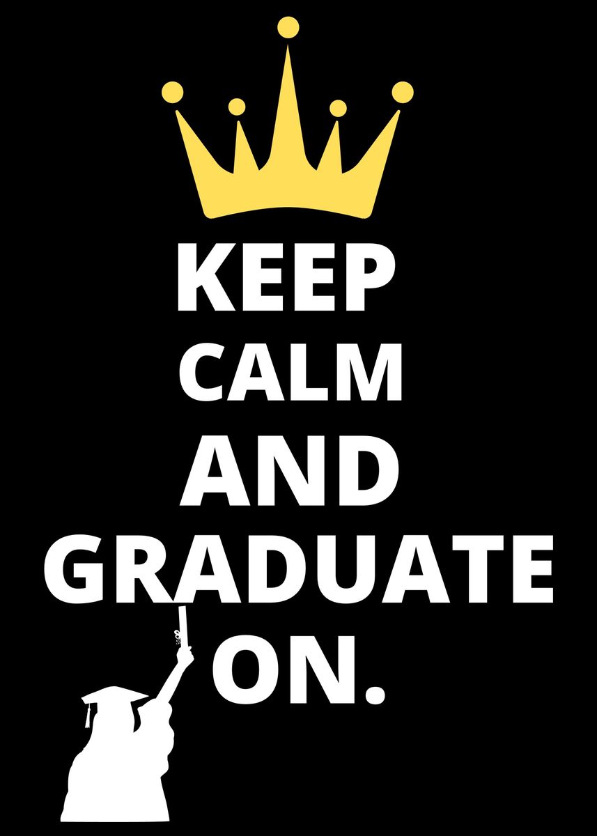 'Regal Graduation Crown ' Poster, picture, metal print, paint by AKAI ...