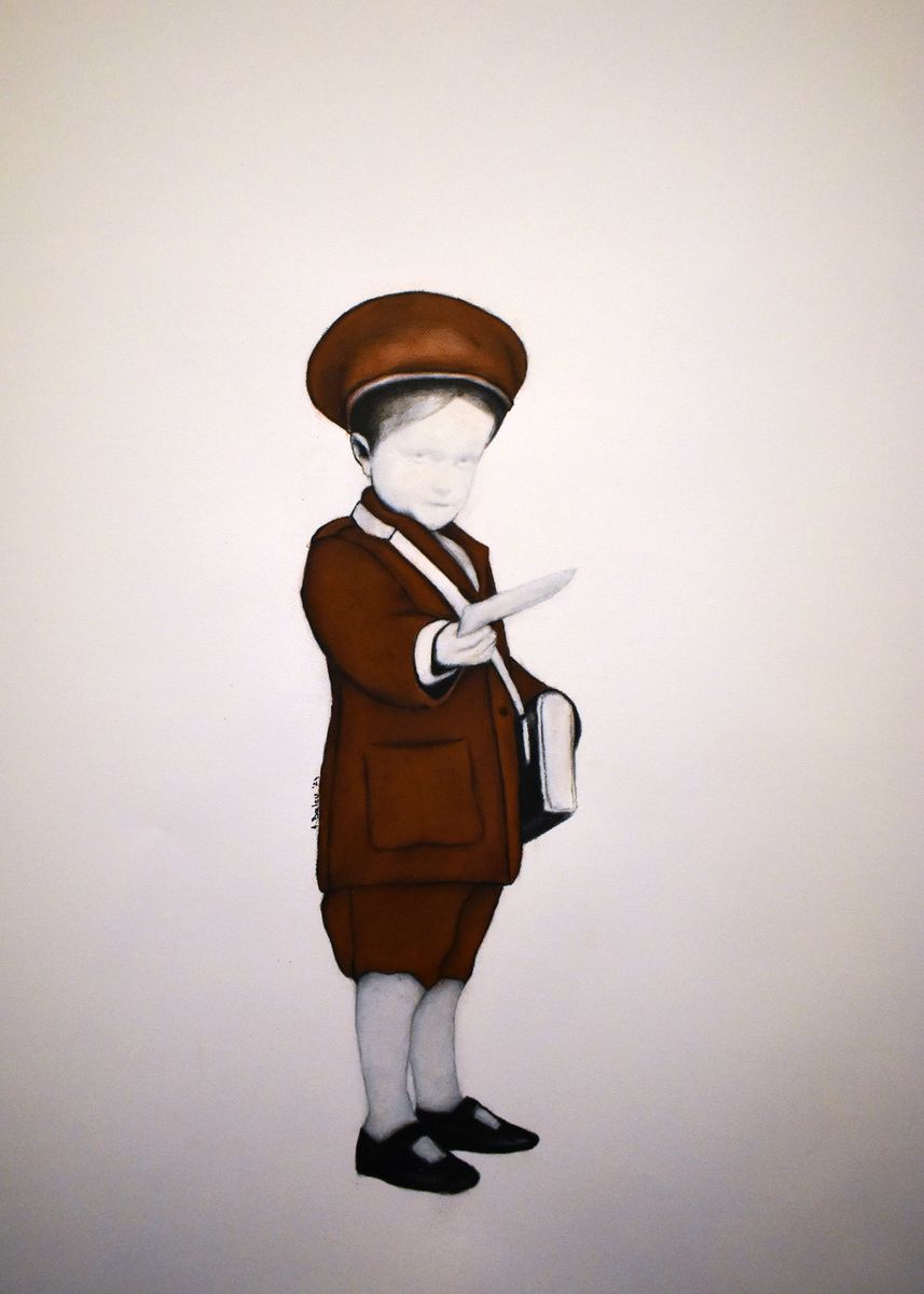 'Post Boy' Poster, picture, metal print, paint by Lexi | Displate