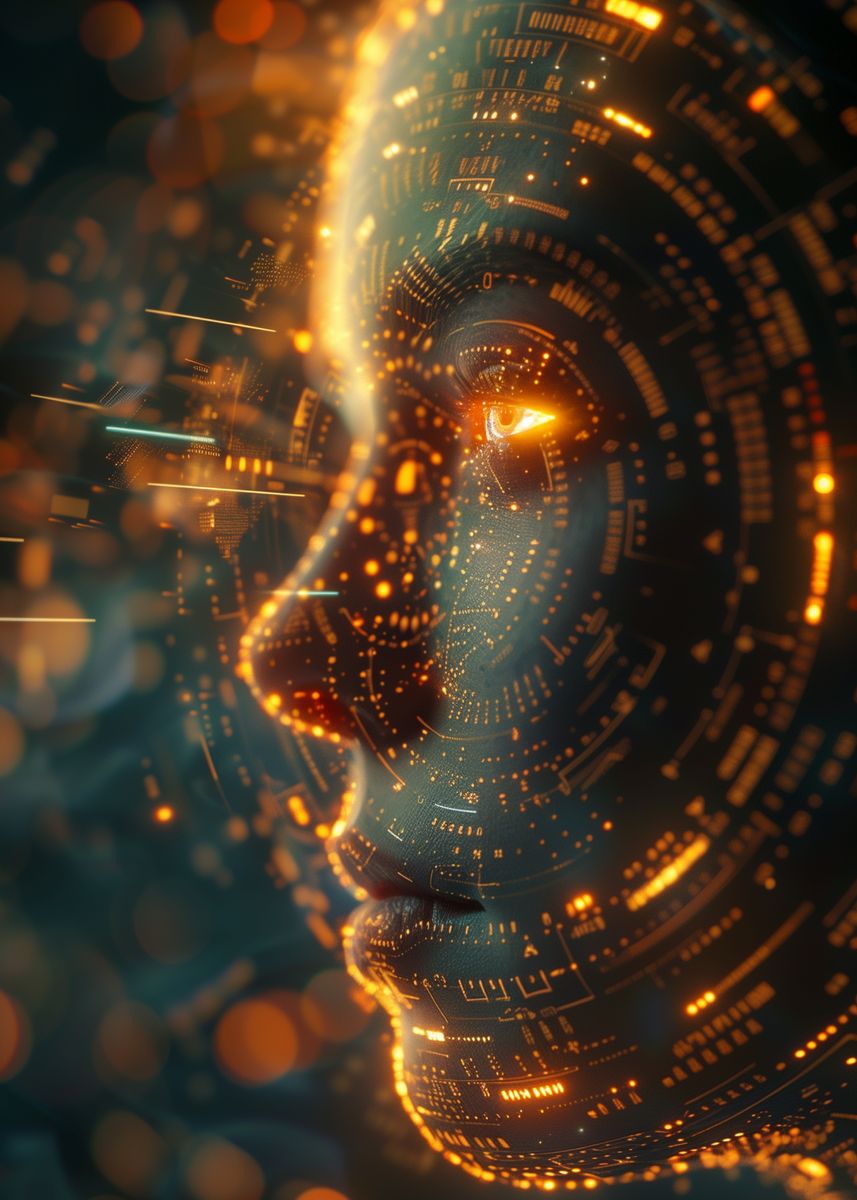 'Mastery Vision' Poster, picture, metal print, paint by MythGenie ...