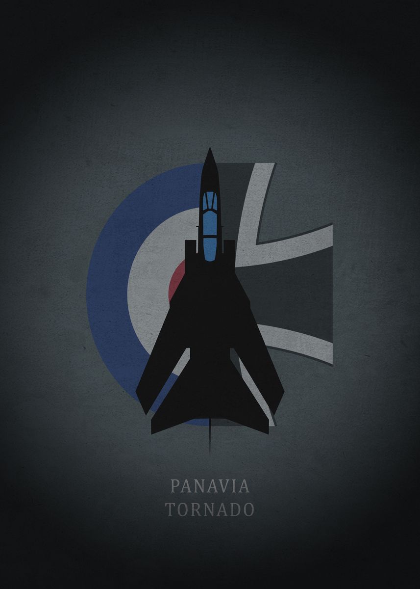'Panavia Tornado' Poster, picture, metal print, paint by Iwoko | Displate