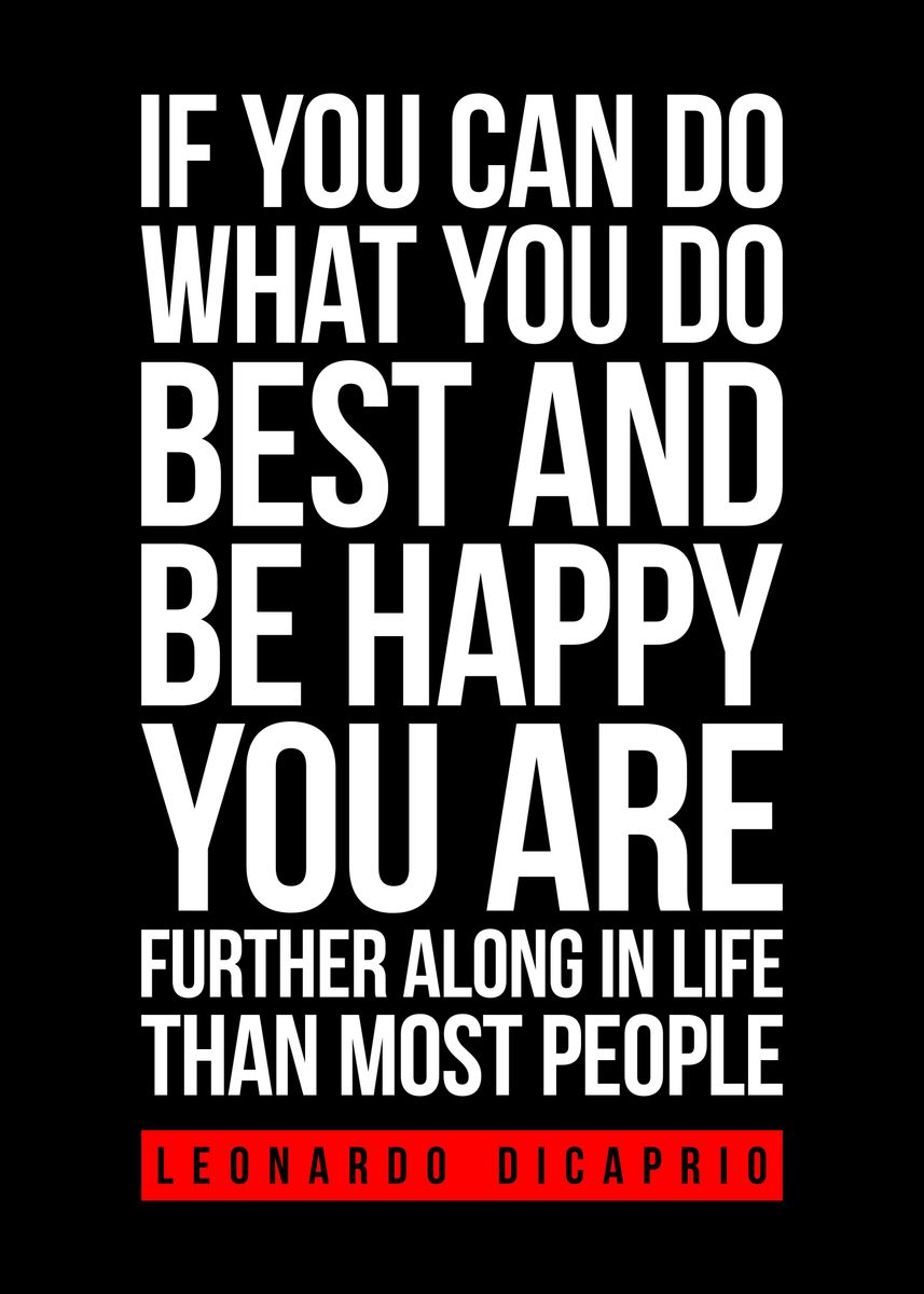 'Life Quotes' Poster, picture, metal print, paint by NuMaNi Art | Displate