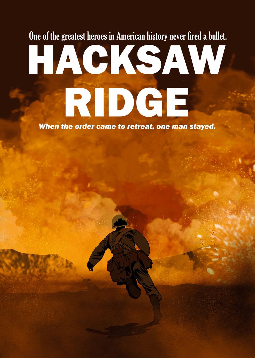 'hacksaw ridge' Poster, picture, metal print, paint by geeks holic ...